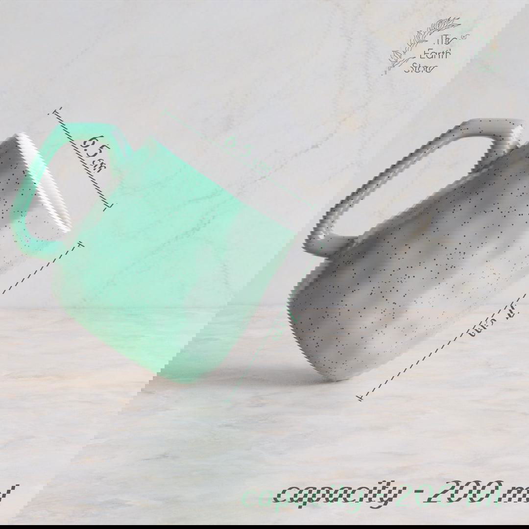 Minty Pebble Tea Cup Set Of 6 – The Earth Store